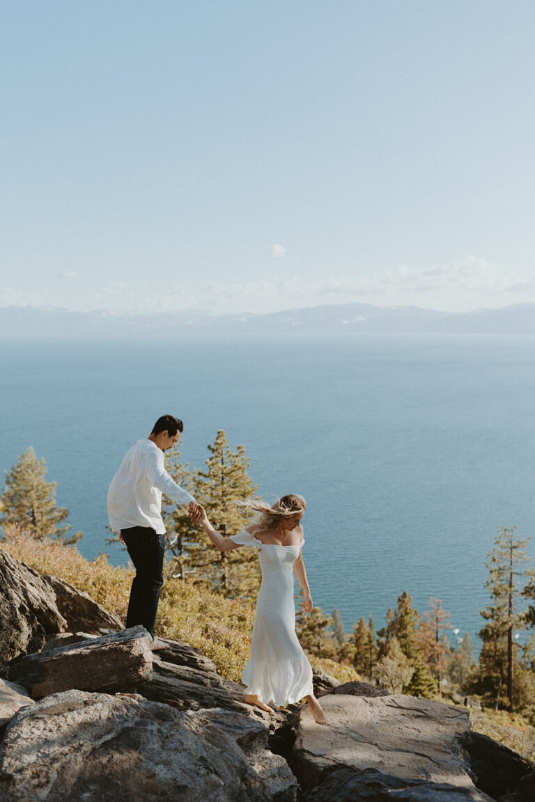 Lake Tahoe Engagement | Shannon & Luke - emmawynnpaul.com