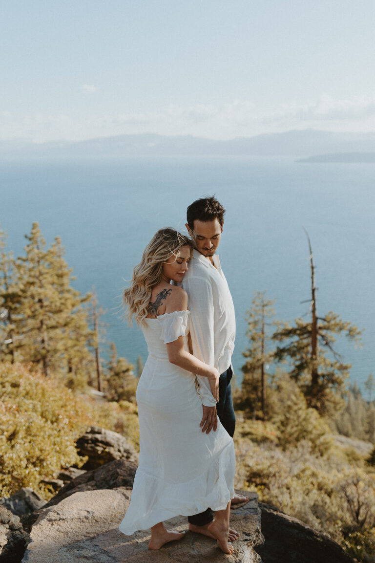 Lake Tahoe Engagement | Shannon & Luke - emmawynnpaul.com
