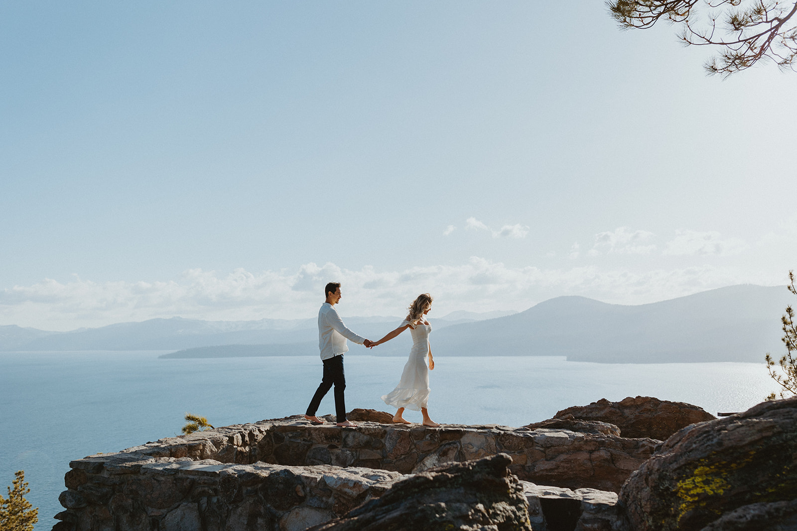 Lake Tahoe Engagement | Shannon & Luke - emmawynnpaul.com
