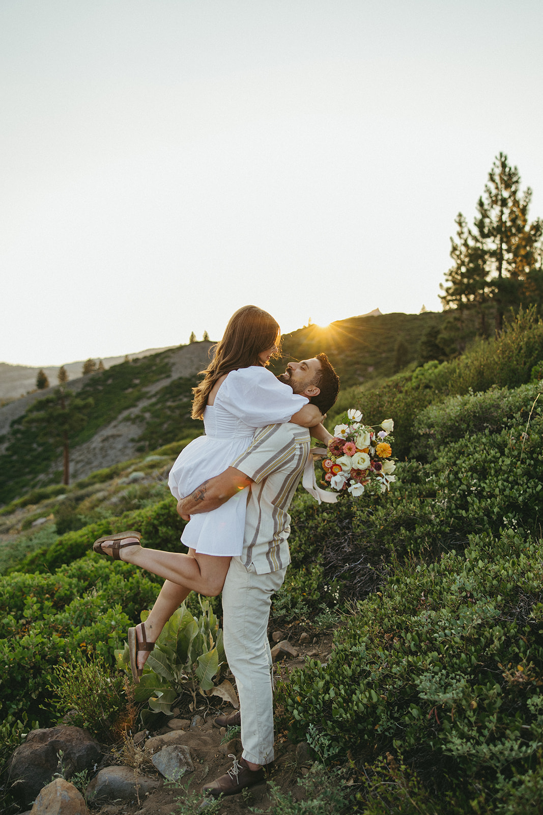 Donner Lake Elopement | Lora & Bennett - emmawynnpaul.com